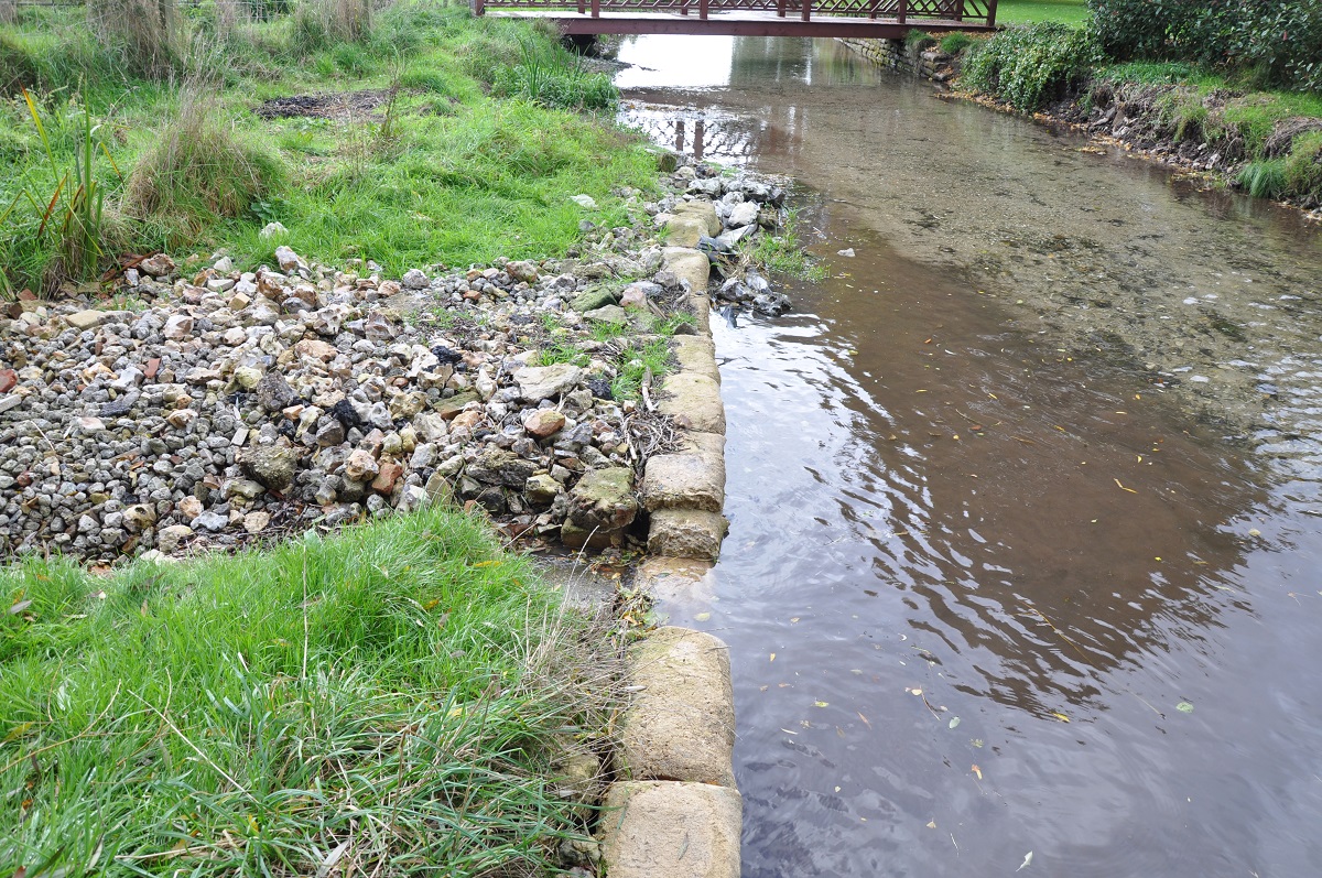 PhillHill Brook replacement of fixed-sill weir and fish pass creation