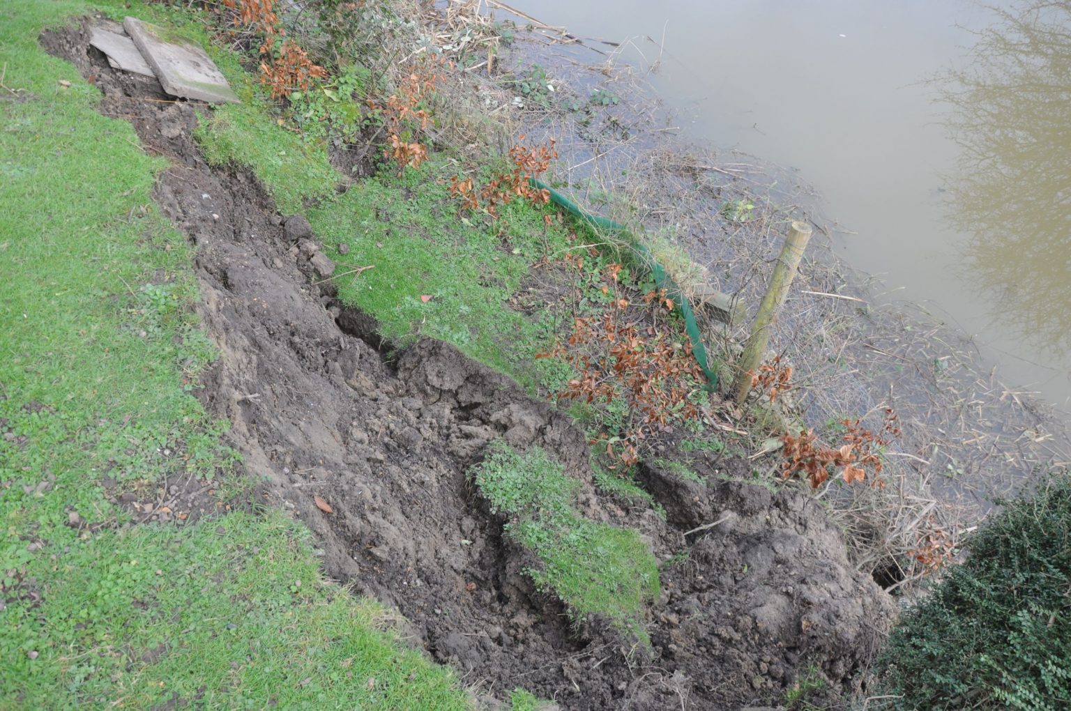 River Brede - Geotechnical bank stabilisation - Cain Bio Engineering