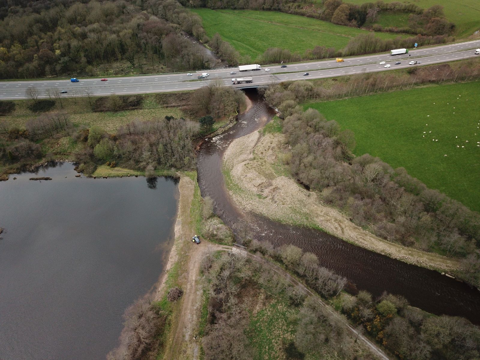 River Wyre - Channel Realignment - Cain Bio Engineering