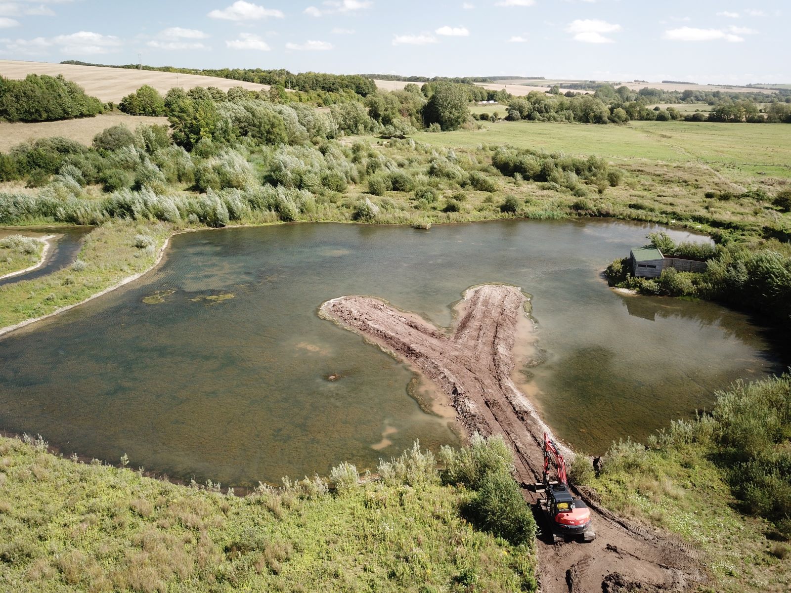 Langford Lakes Nature Reserve, Wetland Enhancement Project (Summer 2020)