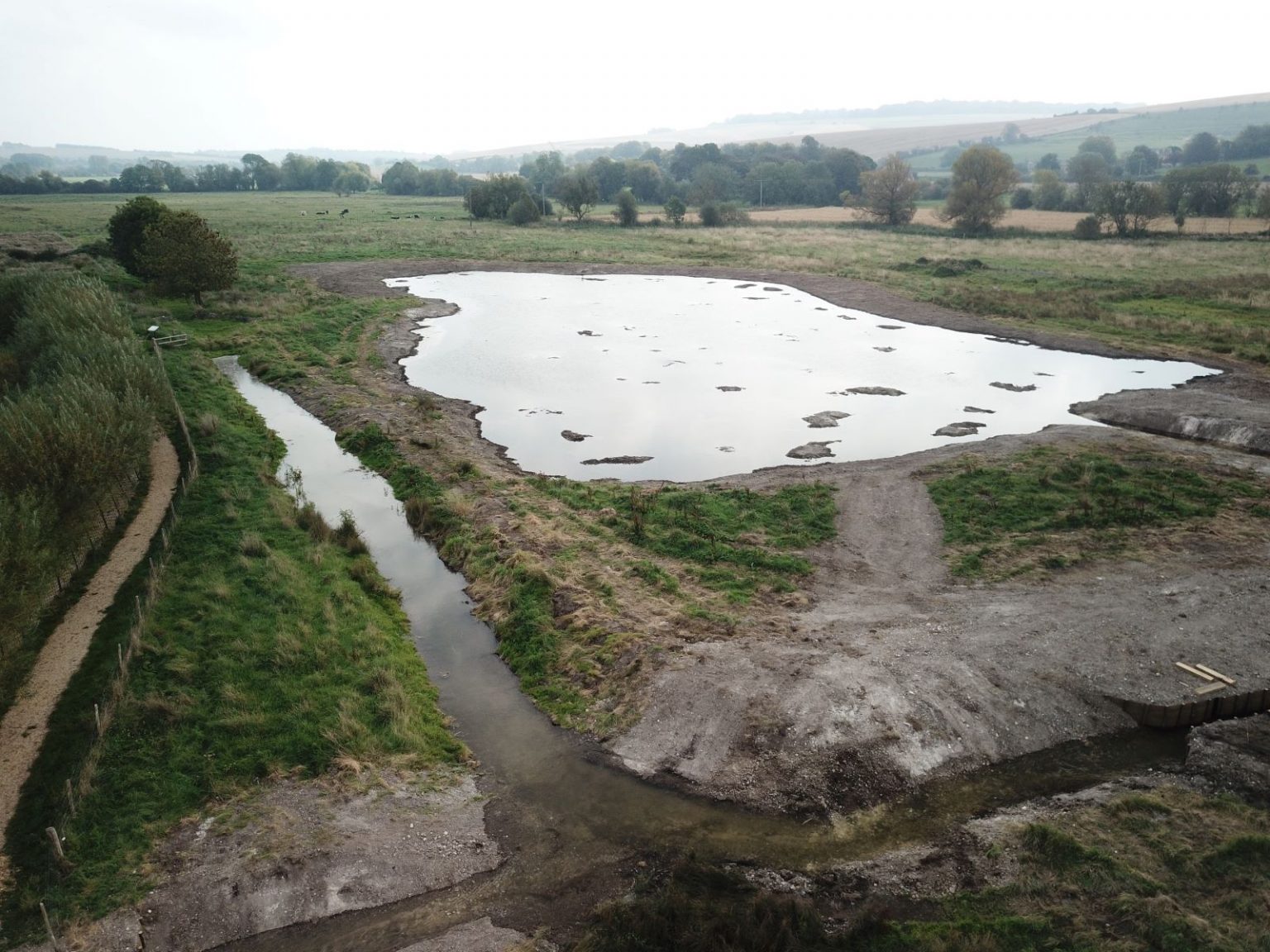 Langford Lakes Nature Reserve, Wetland Enhancement Project (Summer 2020)