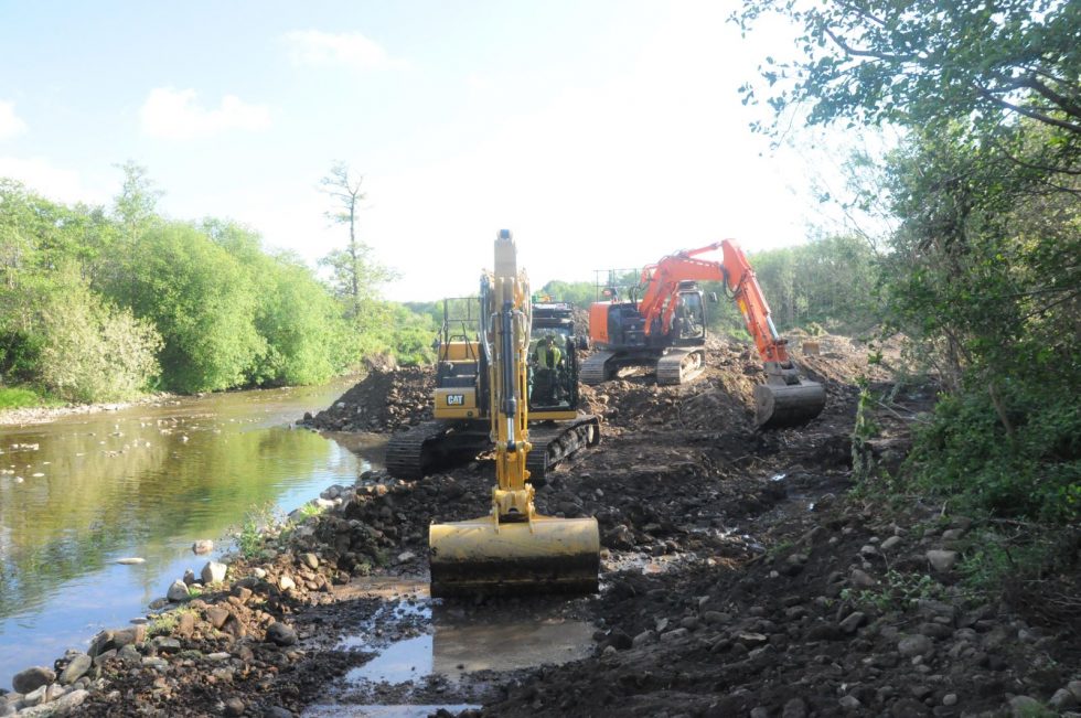 River Wyre - Channel Realignment - Cain Bio Engineering