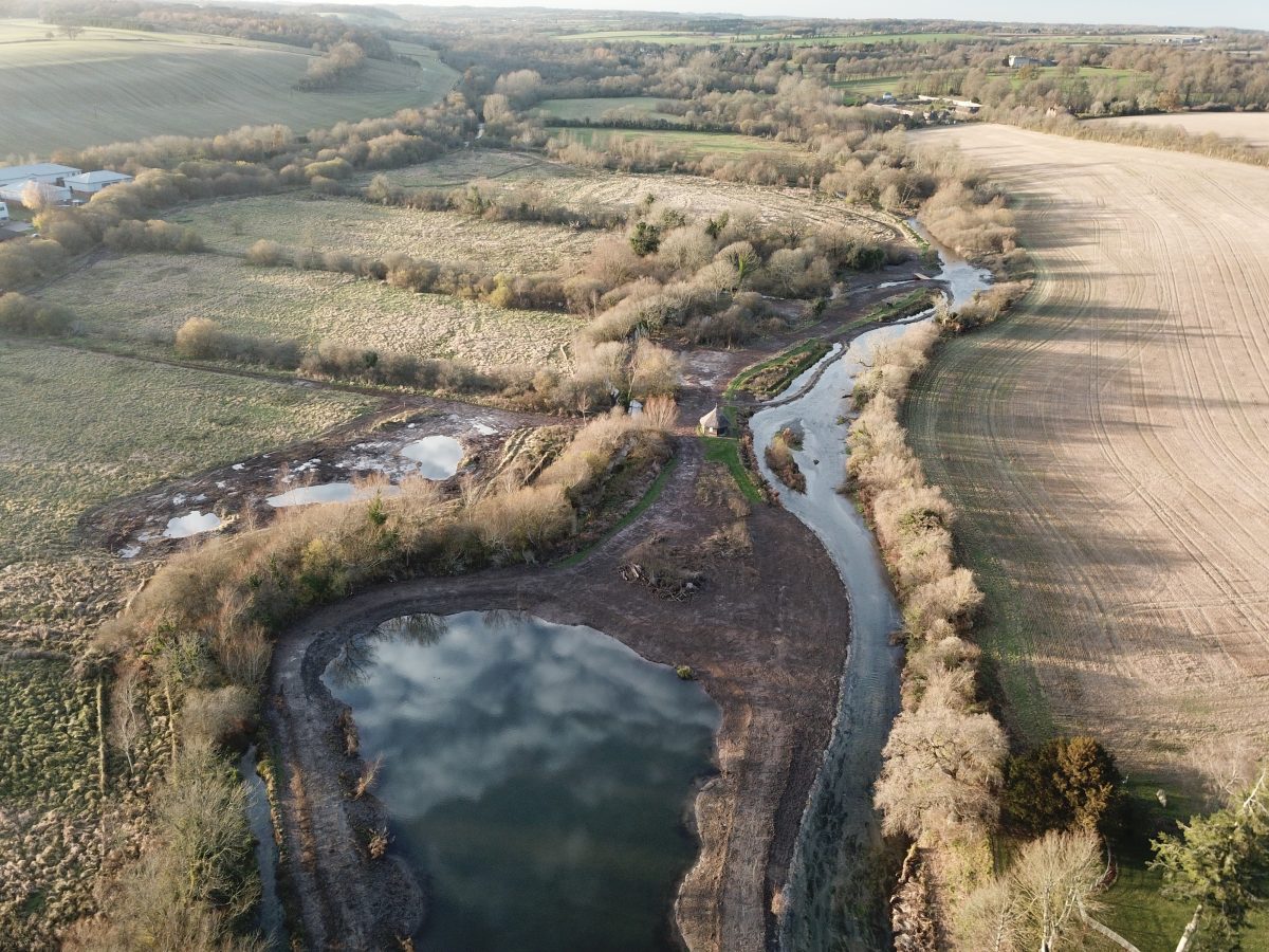 Eddington Mill River Restoration - Cain Bio Engineering