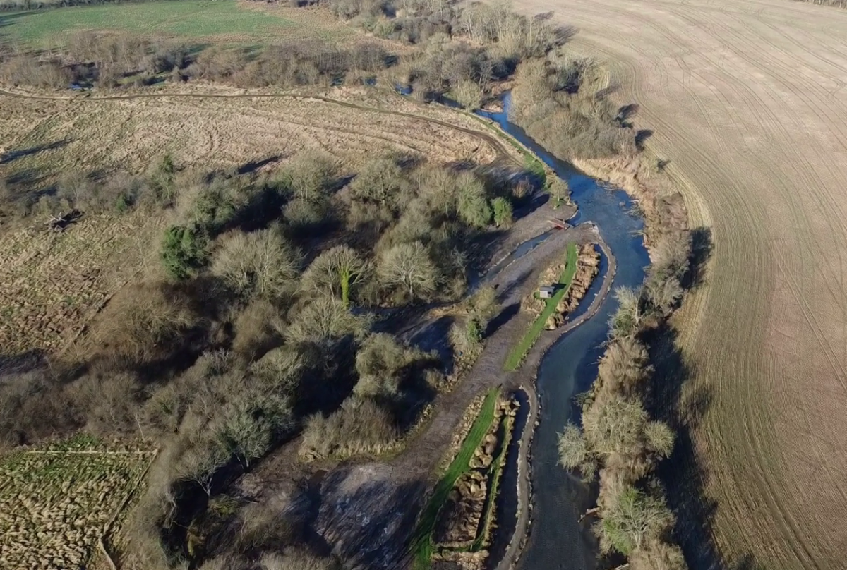 River restoration - Cain Bio Engineering