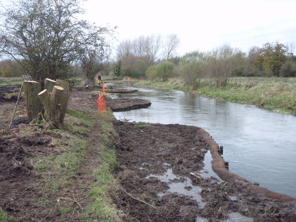 River Avon - Design and river restoration - Cain Bio Engineering